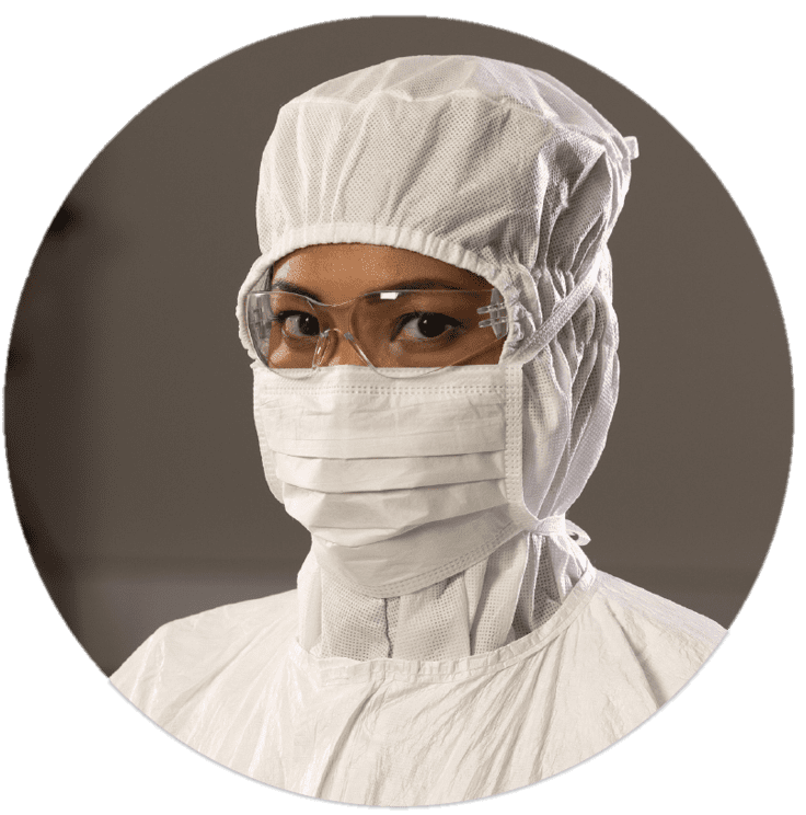 Cleanroom Facial Protection | HALYARD